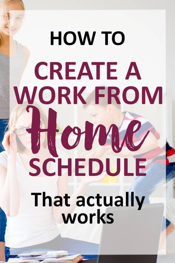 Tips for Creating a Bullet-Proof Work at Home Mom Schedule - Mommy on ...